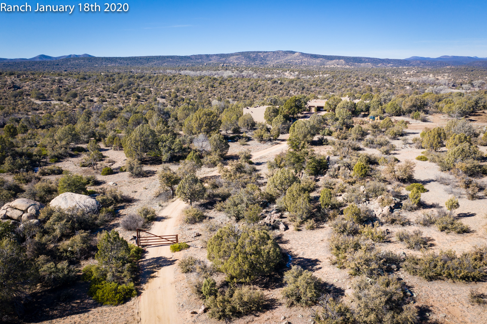 Skull Valley Ranch Project - Drone Time Lapse Series January 2020 - AZ ...