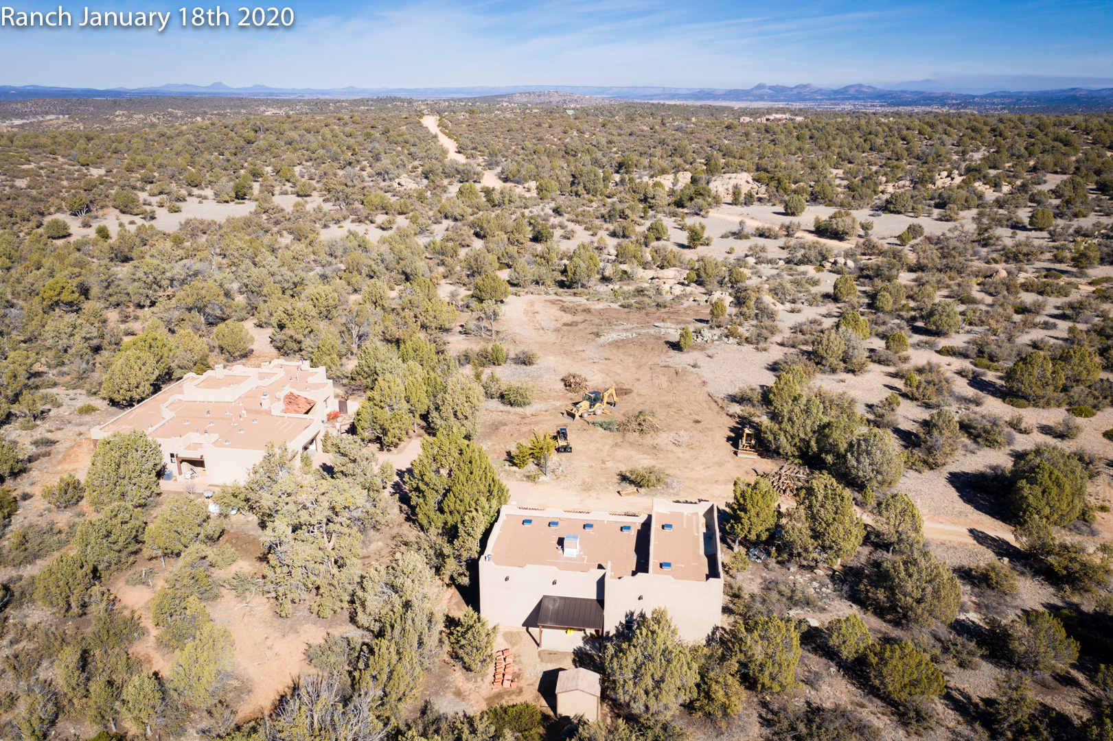 Skull Valley Ranch Project - Drone Time Lapse Series January 2020 - AZ ...