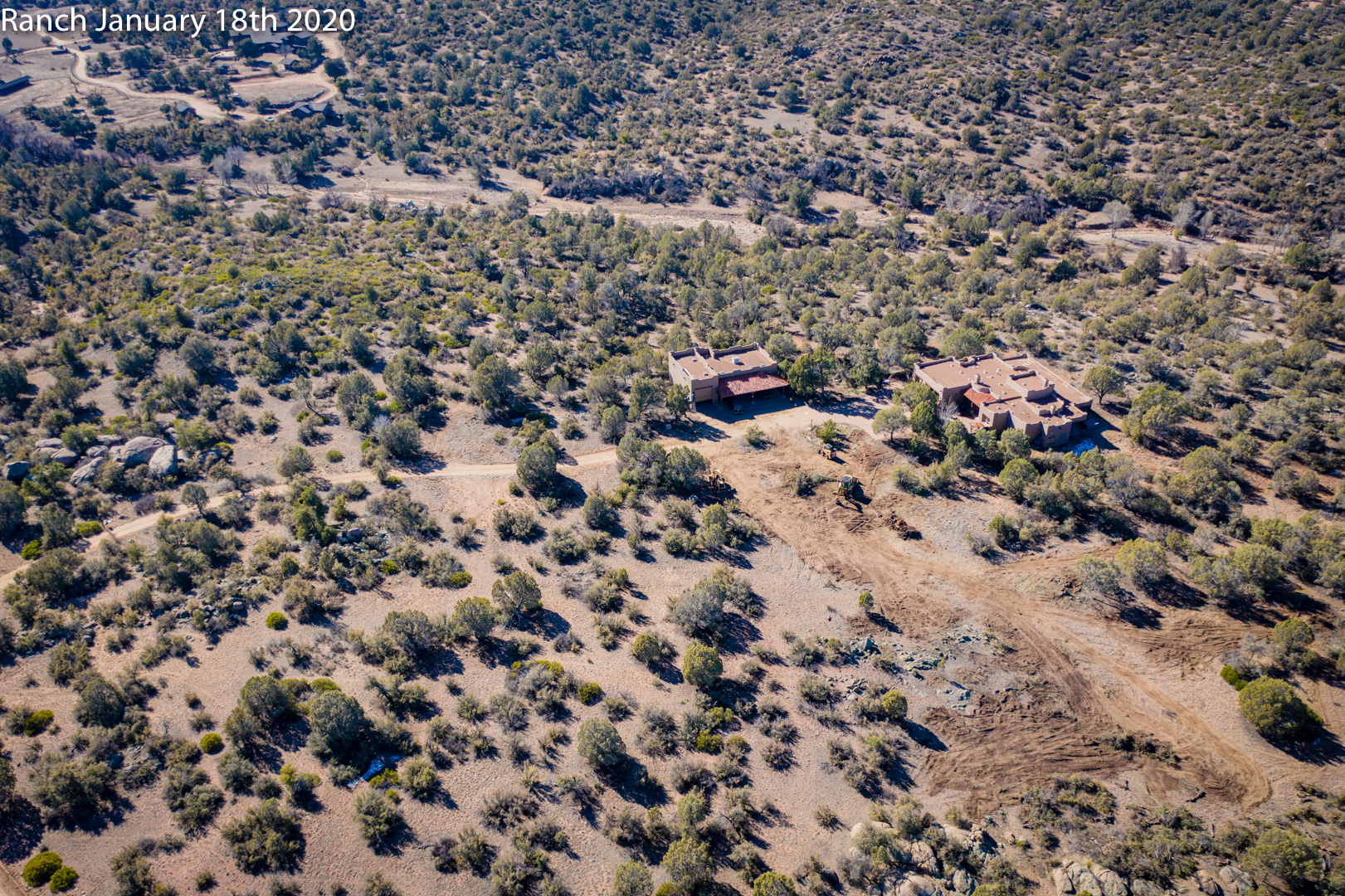 Skull Valley Ranch Project - Drone Time Lapse Series January 2020 - AZ ...